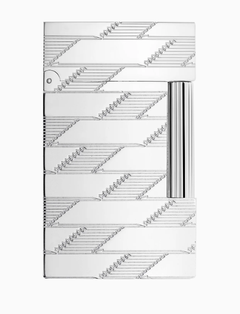Line 2 Guilloche Lighter Monogram 1872 Palladium | 13 Secrets